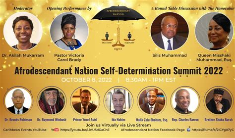 Silis Muhammad And Attorney Malik Zulu Shabazz To Appear At Self Determination Summit