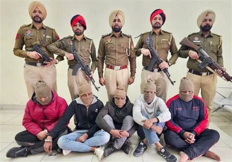 Patiala Police Busts Interstate Gang Of Highway Robbers Averts Planned