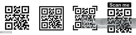 Qr 코드 집합입니다 스마트 폰에 대한 Qr 코드 스캔 바 라벨 Qr 코드 및 산업용 바코드를 스캔합니다 템플릿은 스마트 폰에 대한 나에게 Qr 코드를 스캔합니다 바코드