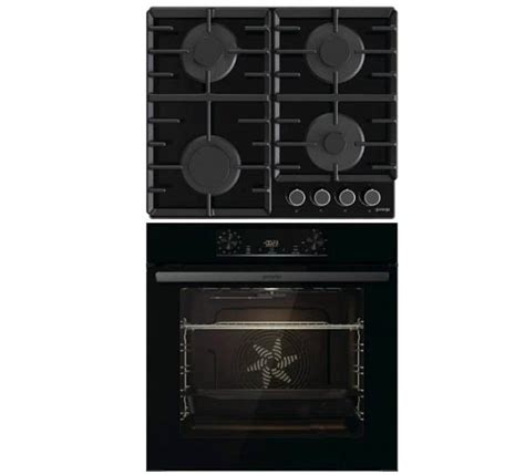 Комплект вбудовуваної техніки Gorenje духова шафа BO6735E02BK ...