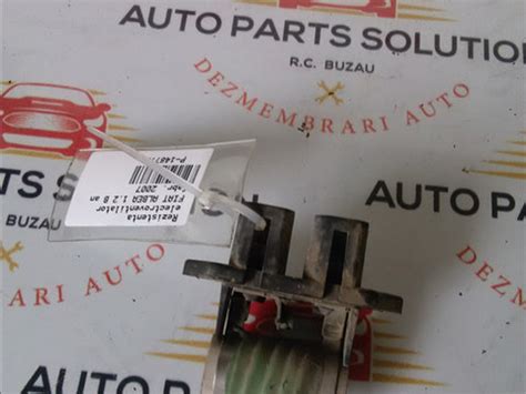 Releu ventilator pentru Fiat din jud. Buzau - Anunturi cu piese