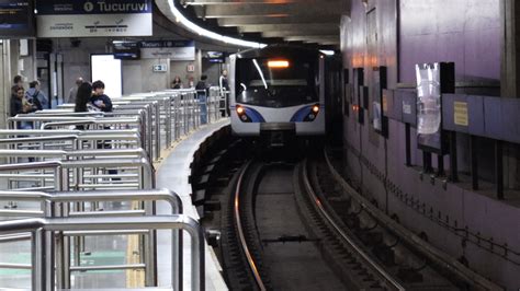 Falha Em Trem Afeta A Linha 1 Azul Do Metrô De Sp