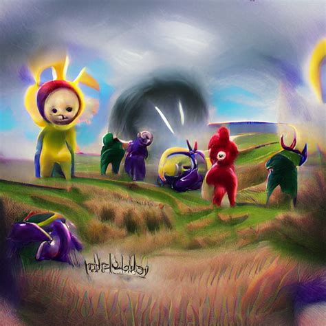 Teletubbies Scary Agus Barney Teletubbies Unanything Wiki Fandom