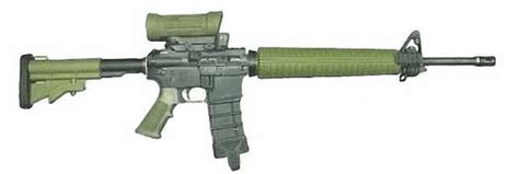 A C7a2 Rifle R Military Camouflage