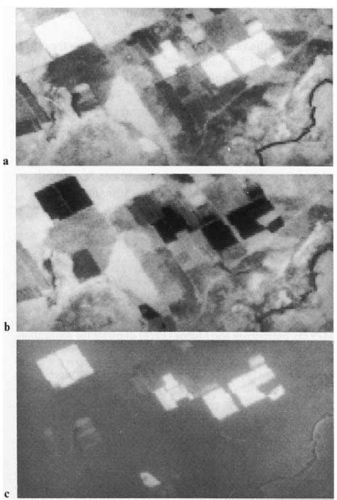 13 Landsat Multispectral Scanner Band 7 A And Band 5 B