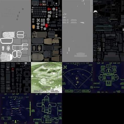 Ah 64d Apache Longbow Helicopter Cockpit 3d Model By Nonecg