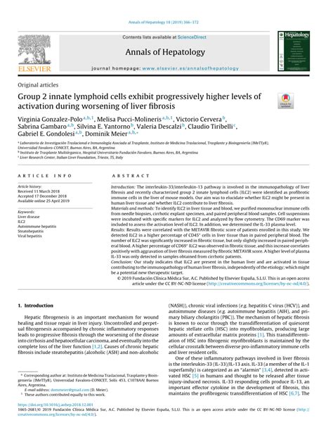 Pdf Group 2 Innate Lymphoid Cells Exhibit Progressively Higher Levels