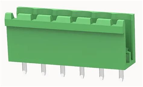 Bornera Enchufable Macho Recta 6 Pines Degson 508mm X 10 Un Mercadolibre