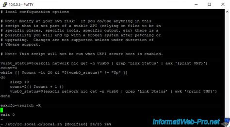 Use An Usb Network Adapter On Vmware Esxi 67 Vmware Tutorials Informatiweb Pro