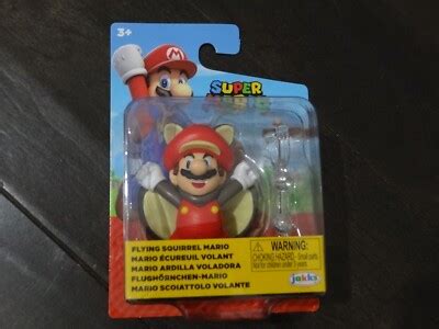 Super Mario Flying Squirrel Mario 25 Action Figure 2024 New Ebay