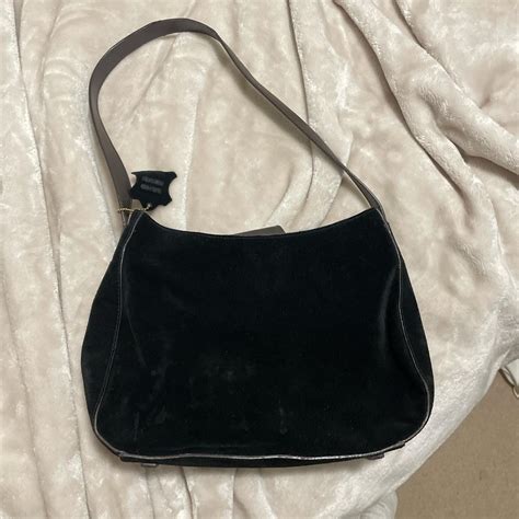 Vintage Giani Bernini Black Genuine Leather Purse Depop