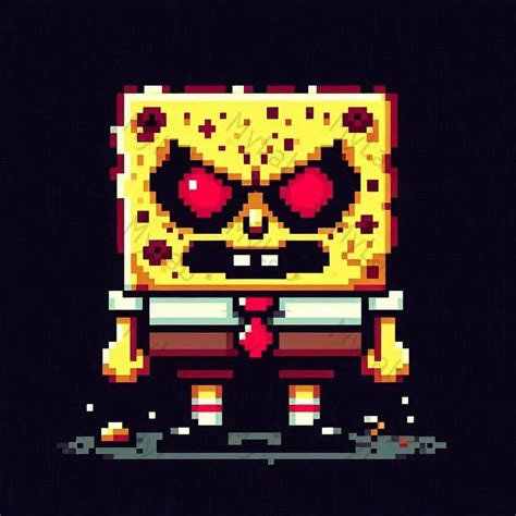 Iconic Pixel Evil Characters Dall·e Prompt Promptbase
