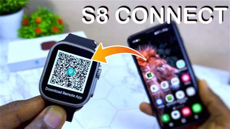 How To CONNECT S8 Ultra Watch To Android Phone || S8 Ultra 4G ...