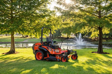 Kubota Flagship ZD Zero Turn And F Series Riding Mowers OPE