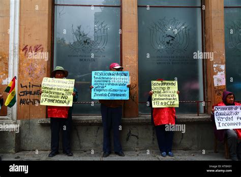 La Paz Bolivia Nd Dec Victims Of Bolivia S Military Dictatorships Of The S And