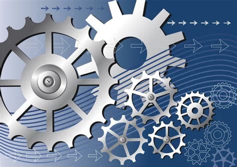 Gears Cogs Vector Illustration Stock Vector By ©designpicsinc 677996484