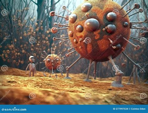 Superbug Strain Bacterial Concept Of Mrsa Stock Illustration