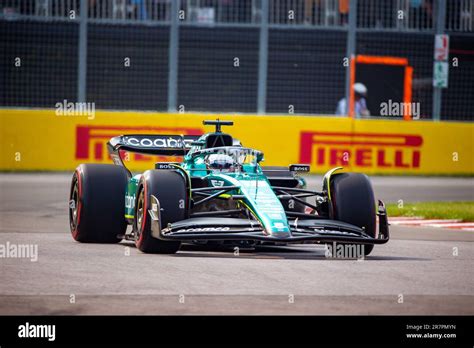 Lance Stroll Can Aston Martn Amr23during Free Practice 2 Session