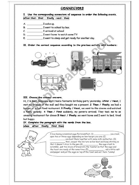 Linking Words Sequence Pdf 4 Pdf