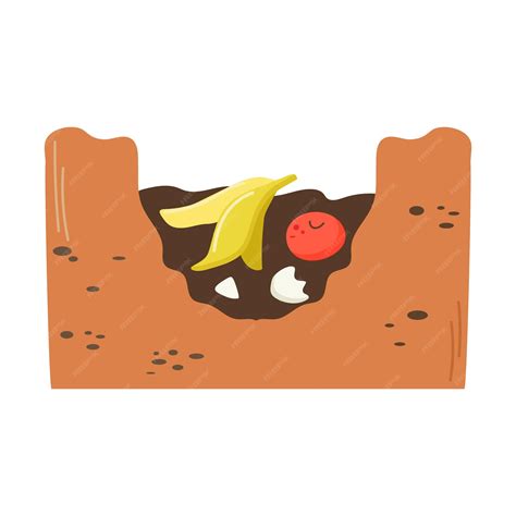 Premium Vector Compost Pit Icon Clipart Avatar Logtotype Isolated Vector Illustration