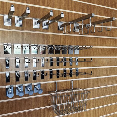 Garage Storage Slatwall Kit 4 Panels Uni Shop Slatwall Panels