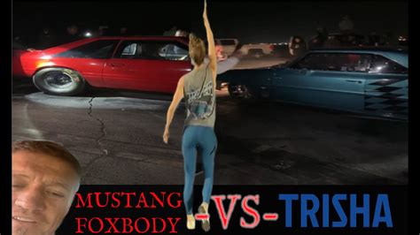 J J DA BOSS TRISHA VS FAST MUSTANG IN CALIFORNIA YouTube