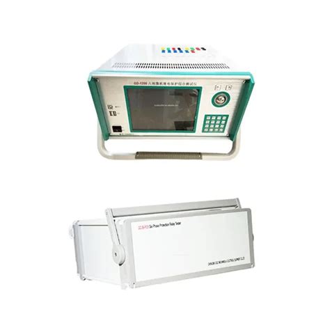 Six Phase Secondary Injection Relay Test Set Protection Relay Tester Secondary Injection