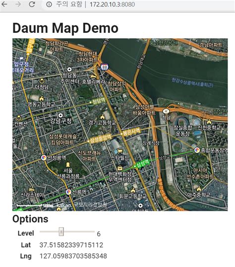 Daddy Makers Daum map 기반 Vue 웹 서비스 개발 방법