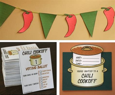 Chili Ballot Template