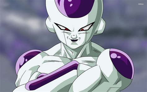 Download Frieza Arms Crossed Close Up Wallpaper