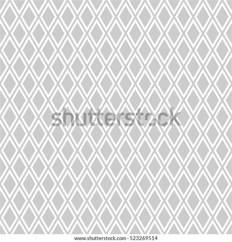 Seamless Diamonds Pattern Geometric Texture Vector Stock Vector