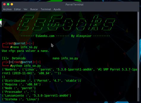 Encontrar Detalles Del Sistema Linux Usando Python Esgeeks