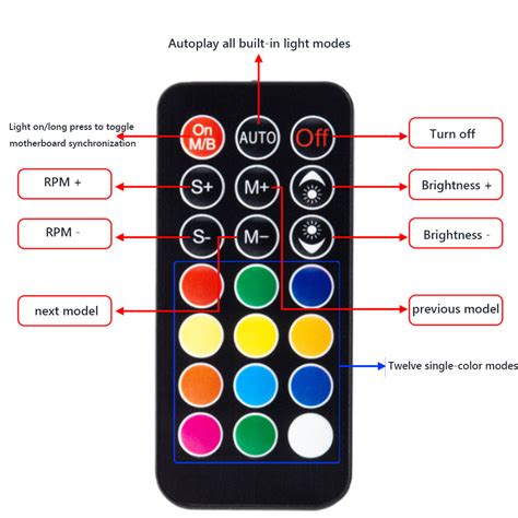 To PWM ARGB Hub Splitter V Pin ARGB Controller Cooling Fan Hub With Remote Control For