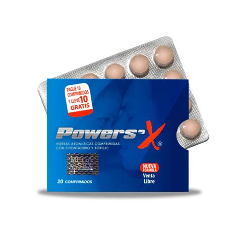 Power Sex Blister X20 Tabletas Hombre Tu Erótica Tu Erotica