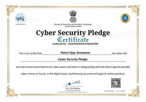 Rahul Sonawane On Linkedin Cybersecuritypledge Cybersecurity