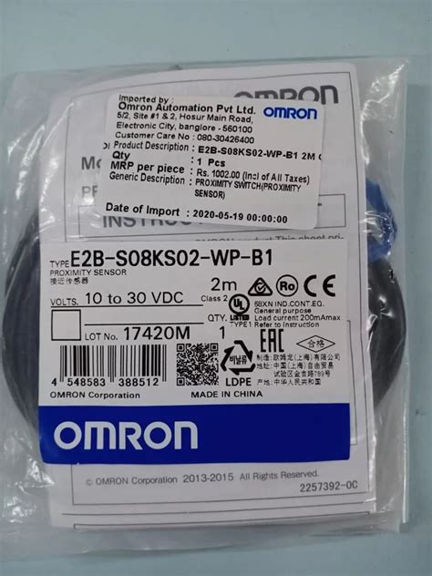 Omron Proximity Sensor 2 Mm At ₹ 450 Piece In Nashik Id 2852916565188