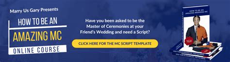 7 Tweaks To Transform Your Wedding Mc Script Template