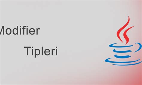 Java Modifier Tipleri › Teknolojitc