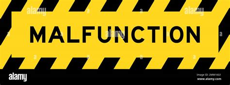 yellow and black color with line striped label banner with word