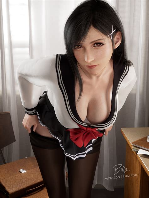 Billyhhyb Tifa Lockhart Tifa Lockhart Midgard Seventh High School