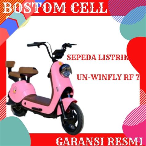 Jual SEPEDA LISTRIK UN WINFLY DRAGON RF 7 Shopee Indonesia