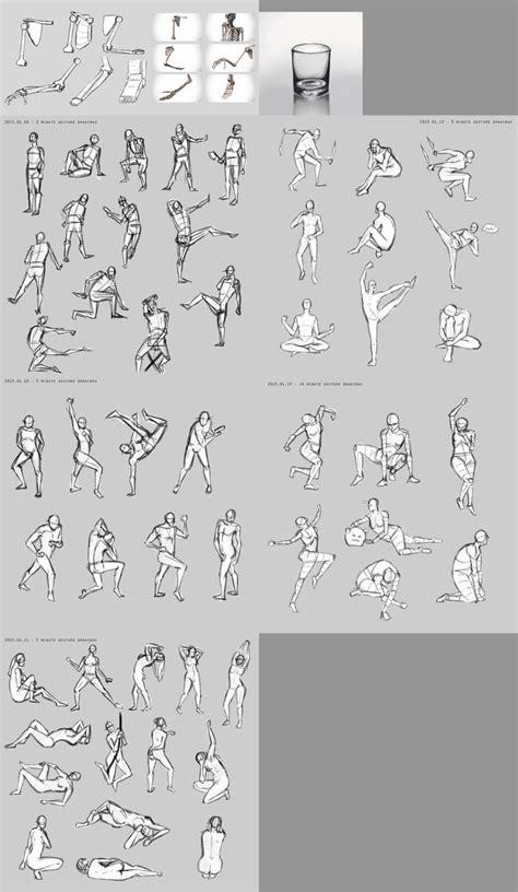Sketchdump January 2015 Gesture Drawing By Damaimikaz On Deviantart