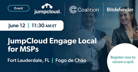 Chris Tate on LinkedIn: Miami JumpCloud Engage Local - JumpCloud
