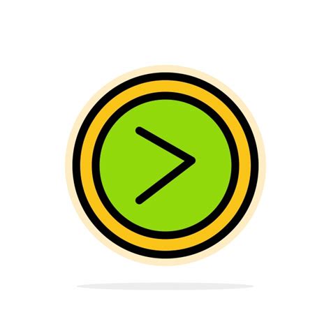 User Interface Design Vector Hd Images Arrow Interface Right User Abstract Circle Background