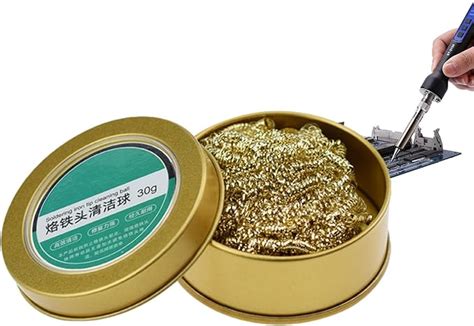 Amazon はんだこて先クリーニングワイヤーボール、はんだこて先クリーニングボール こて先クリーナーこて先クリーナーセット 効率的な