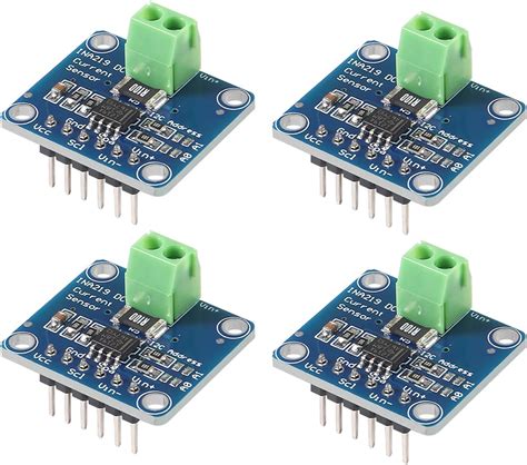 4pcs Ina219 I2c Interface Bi Directional Dc Currentpower Monitoring