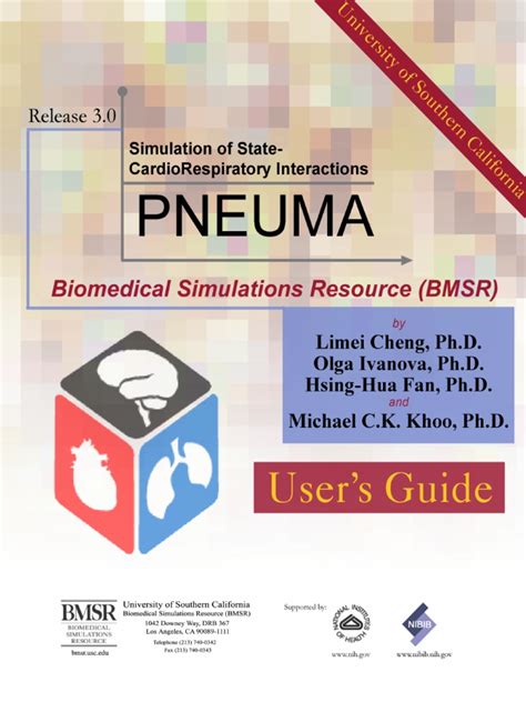 Biomedical Simulation User Guide Release 30 Pdf Matlab Physiology