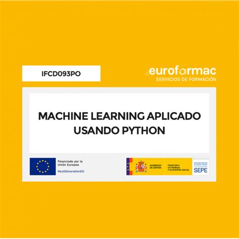 Curso Gratuito De Ifcd093po Machine Learning Aplicado Usando Python