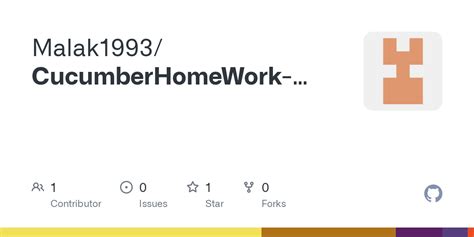 Github Malak1993cucumberhomework Malak