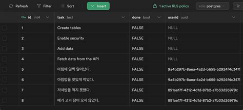supabase pgvector 1일차 태주네 블로그